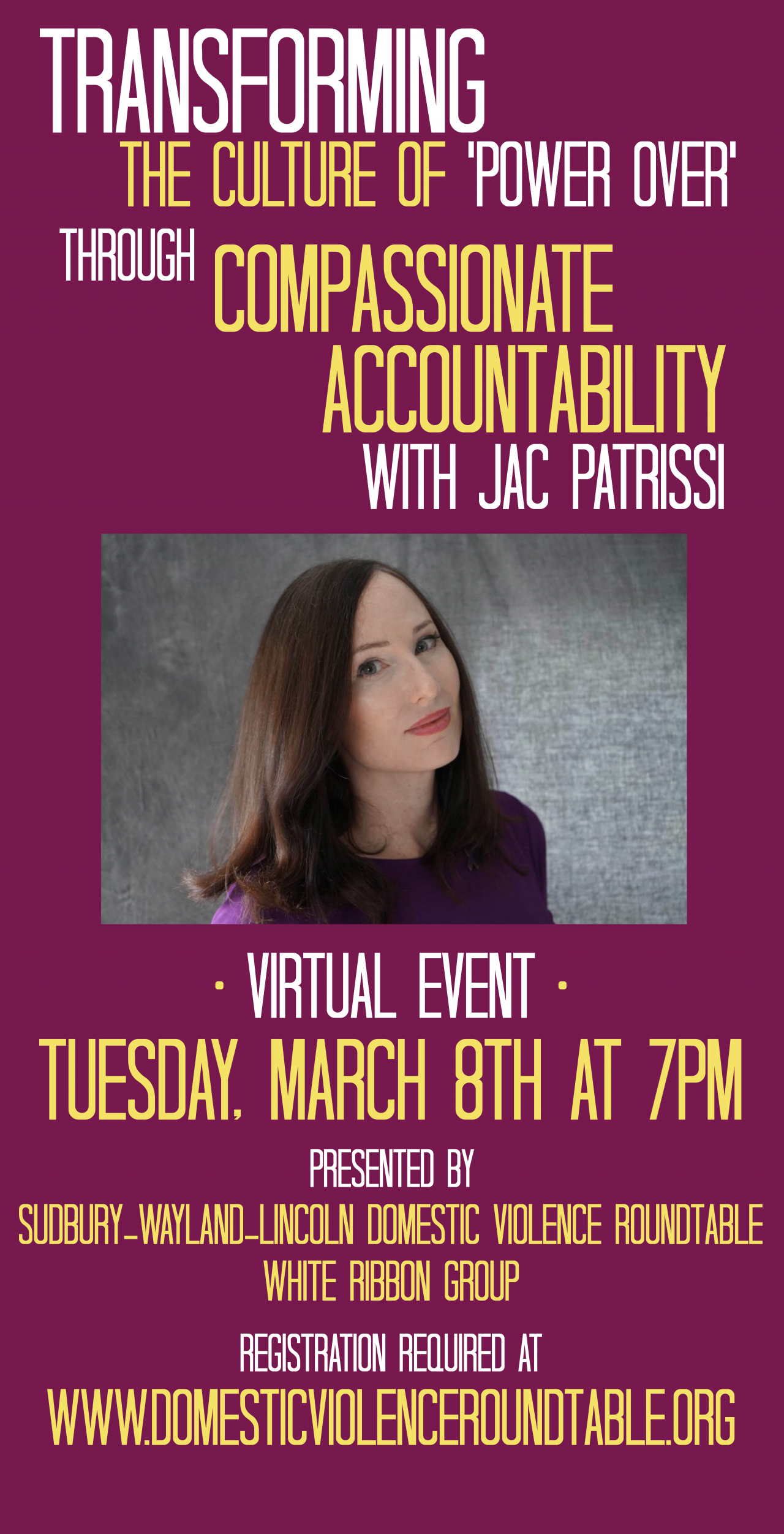 “Transforming the Culture of ‘Power Over’: Compassionate Accountability ...